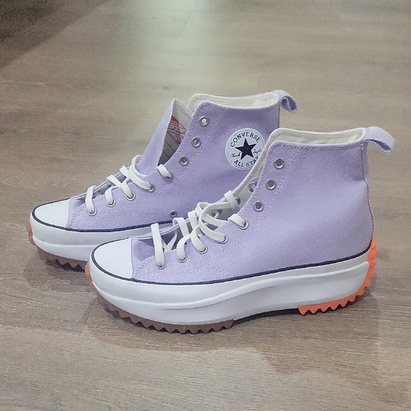 Converse | Shoes | Converse Womens Lavender Platform Sneakers | Poshmark